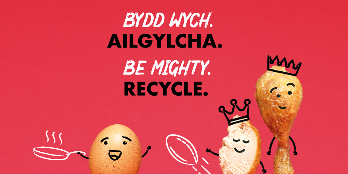 Wales Recycles: Be Mighty. Recycle. March 2025 Campaign Assets | WRAP ...