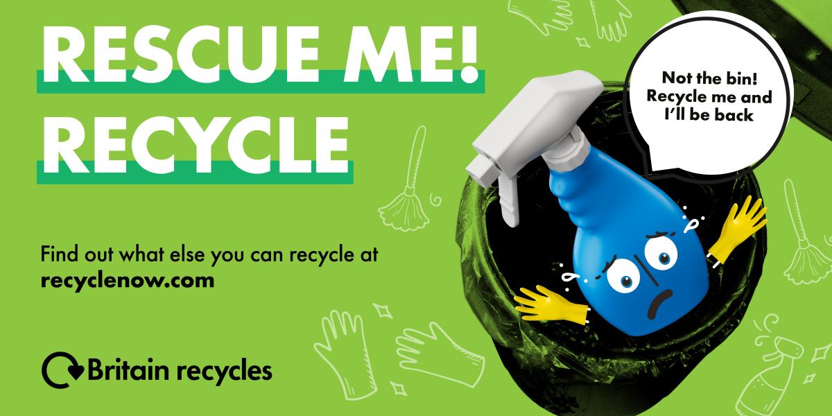 Rescue Me - Recycle: January to March 2025 social media assets | WRAP ...